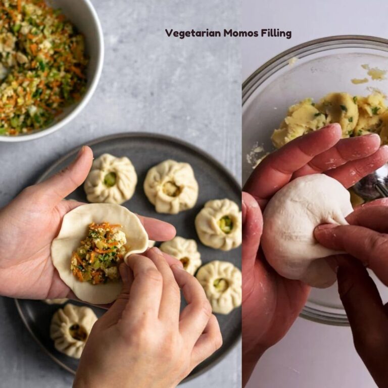 Momos Recipe - Veg Momos | Cabbage Momos | Sikkim Style
