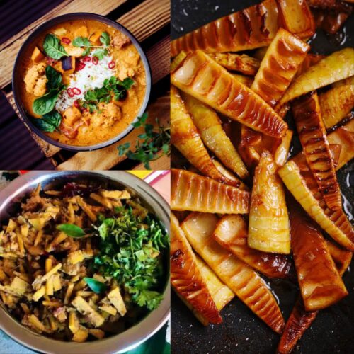 Bamboo Shoot Curry - North-Eastern Indian Famous Dish