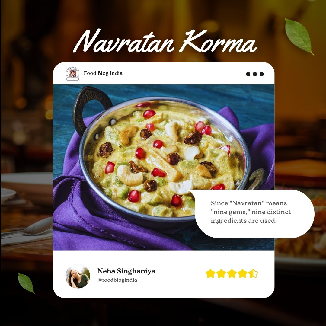 Navratan Korma (Dhaba Style) Recipe
